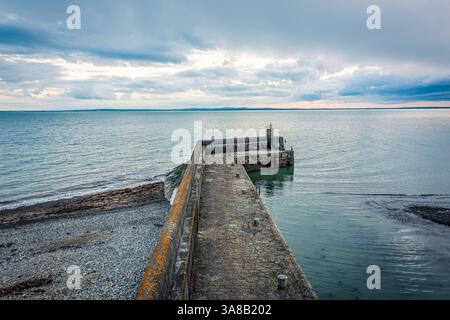 Lovely Aerial View over Gyles Quay, Dundalk, Louth, Republic of Ireland ...