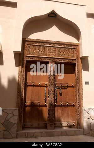 ancient mud buildings al-mudhayrib oman sultanate of oman Stock Photo ...