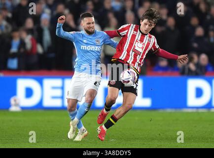 Coventry City's Matt Grimes (left) and Charlton Athletic's Luke Berry ...