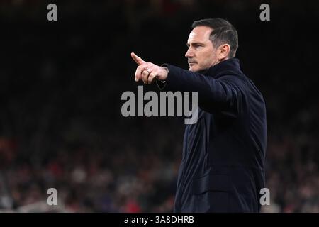 Coventry City head coach Frank Lampard celebrates after the Sky Bet ...