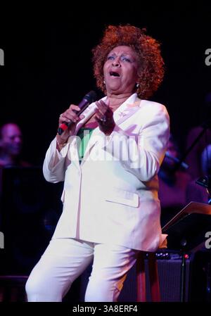 Gospel singer CISSY HOUSTON Stock Photo - Alamy