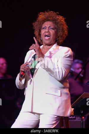 Gospel singer CISSY HOUSTON Stock Photo - Alamy