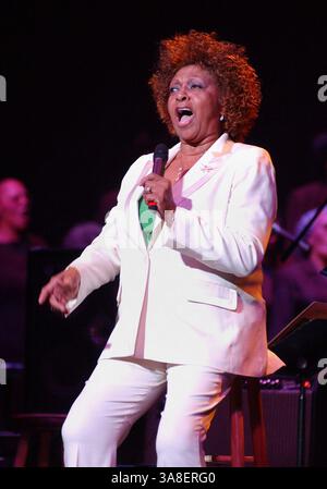 Gospel singer CISSY HOUSTON Stock Photo - Alamy