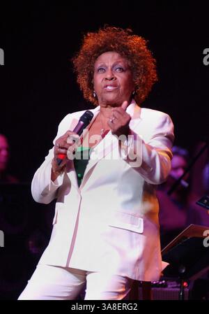 Gospel singer CISSY HOUSTON Stock Photo - Alamy
