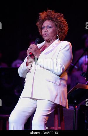 Gospel singer CISSY HOUSTON Stock Photo - Alamy