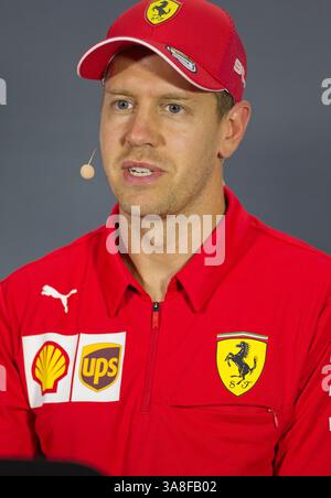 #05 Sebastian Vettel, Scuderia Ferrari. Formula 1 World championship ...