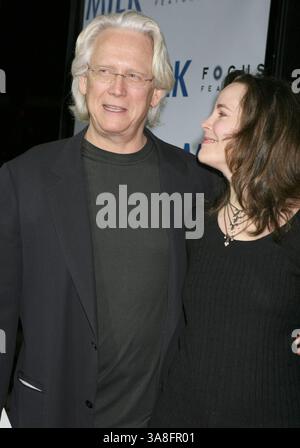 Bruce Davison and wife Michele Correy Premiere of 'No Country for Old ...