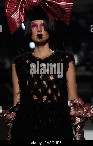 New York Fashion Week - Laurence & Chico - Runway Featuring: Laurence ...