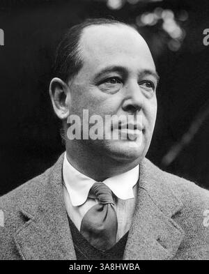 C.S. Lewis (1898-1963), British writer, professor at both Oxford and ...