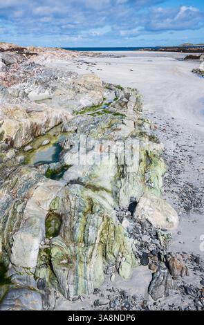 An Traigh Iochain beach, Caolas, Caoles, Isle of Tiree, Inner Hebrides ...