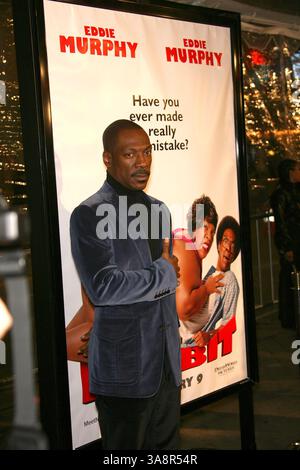 EDDIE MURPHY NORBIT LOS ANGELES PREMIERE WESTWOOD. LOS ANGELES USA 08 ...