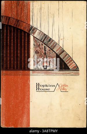 This tri-fold menu from Hopkins House Golden Valley includes a red and ...