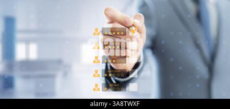 Customer Feedback and Rating System Illustrated on Virtual Interface ...