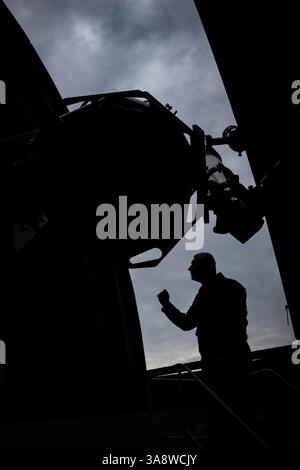 Turnov, Czech Republic. 29th Mar, 2025. Cloudy weather made it ...