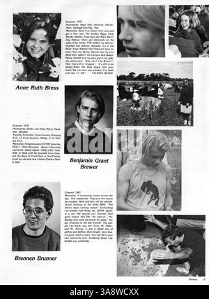 This 1988 Breck Mustang Yearbook reflects the student body, faculty ...