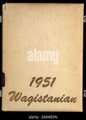 The 1951 'Wagistanian' yearbook from Southwest High School captures the ...