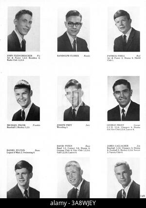 The 1965 Benilde High Yearbook documents student life, with a focus on academic accomplishments ...