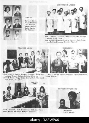This 1974 yearbook from Ramsey Junior High School documents student ...