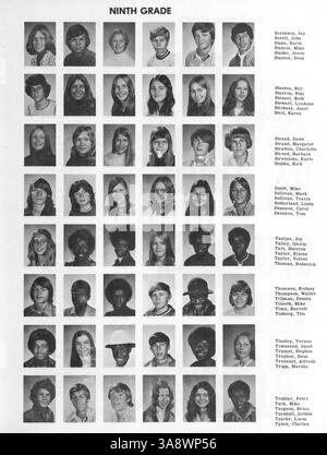 This 1974 yearbook from Ramsey Junior High School features student ...