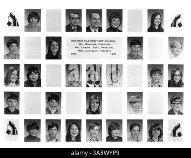 This yearbook from Bremer Elementary School (1973-1974) includes class ...