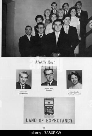 The 1963 yearbook of North Central Bible College features photographs ...