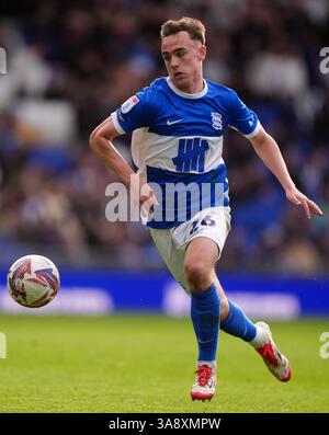 Birmingham City's Luke Harris during the Sky Bet League One match at St ...