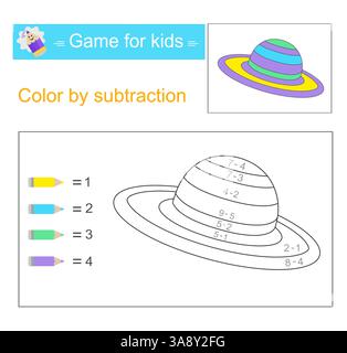 Kindergarten math worksheet, number 4 coloring maths activities for ...