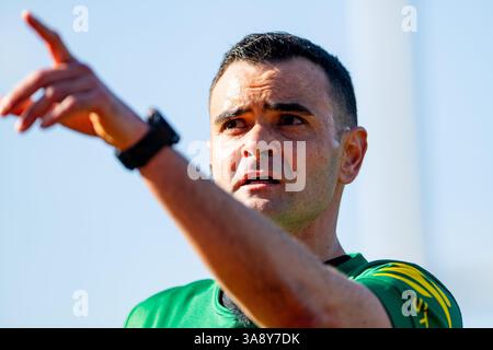 Referee Pierre Brousset during the Top 14 2025/2026 semi final match ...
