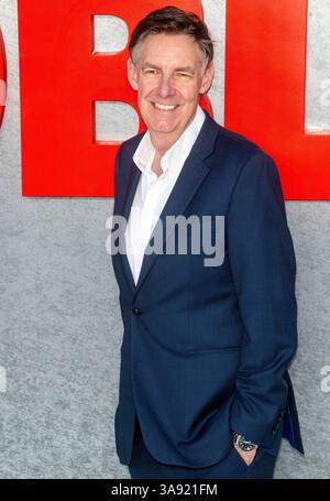 Dean Baker attending the UK premiere of MobLand at Odeon Luxe ...