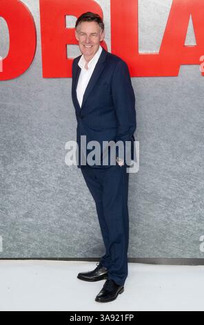 Dean Baker attending the UK premiere of MobLand at Odeon Luxe ...