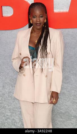 Gemma Knight Jones attending the UK premiere of MobLand at Odeon Luxe ...