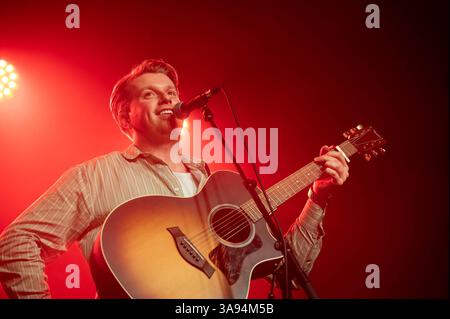 Matthew Nolan performing at Barrowland, Glasgow, 27th March 2025 Stock ...