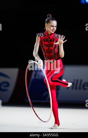 Taisiia Onofriichuk (UKR) at All-Around; 36th Grand Prix Internationaux ...