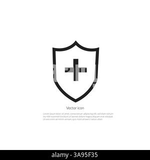 Simple filled heater shield icon Stock Vector Image & Art - Alamy