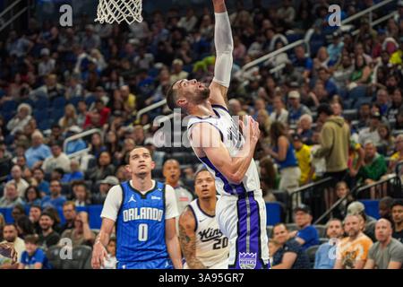 Sacramento Kings guard Zach LaVine (8) in the first half of an NBA ...