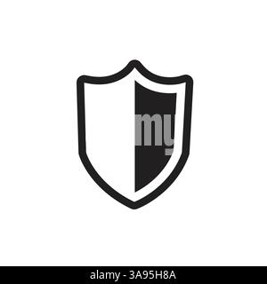 Simple filled heater shield icon Stock Vector Image & Art - Alamy