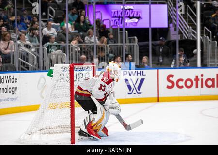 Ottawa Charge goaltender Gwyneth Philips (left) looks on as Charge's ...