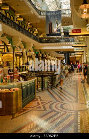 A photograph of the Queen Victoria Building (QVB) in Sydney, showcasing ...