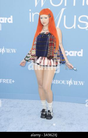 Amelia Moore at arrivals for Billboard s Women in Music Awards, YouTube ...