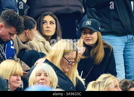Alicia Andrich (L), wife of Robert Andrich, DFB 23 Eva Katharina wife ...
