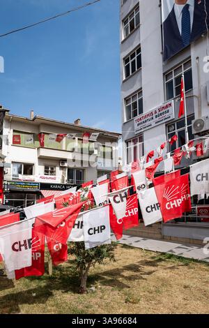 CHP (Republican People's Party) Izmir Konak District Youth Branch gave ...