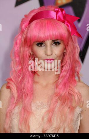 Audrey Kitching at Hannah Montana: The Movie, World Premiere at The El ...