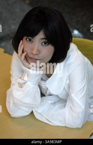March 20, 2016 - Tokyo, Japan - Mieko Kawakami, Japanese writer in 2011 ...