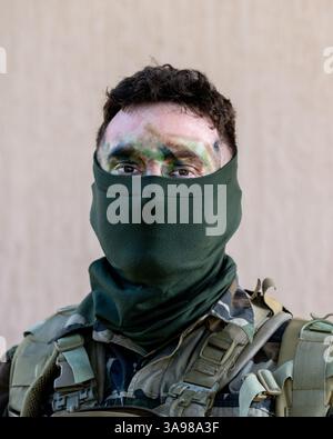 The 21st regiment d'infanterie de marine (21 RIMa) seen in action ...