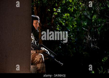 The 21st regiment d'infanterie de marine (21 RIMa) seen in action ...