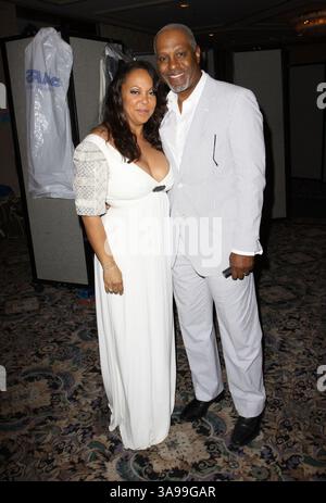 Lisa Ruffin, James Pickens Jr. at arrivals for Little Miss African ...