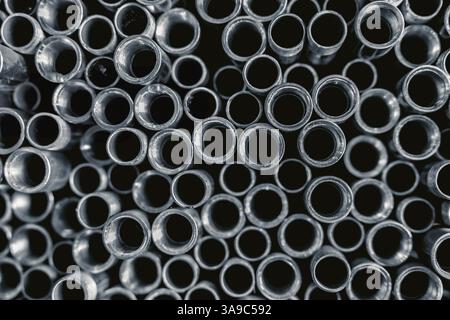 Stainless Steel threaded Pipes. SS threaded Round Pipes. Metal gas pipe ...
