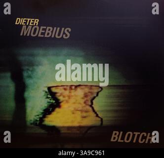 Vintage vinyl record cover, Moebius & Beerbohm, Double Cut, 1983, Reissue Stock Photo - Alamy