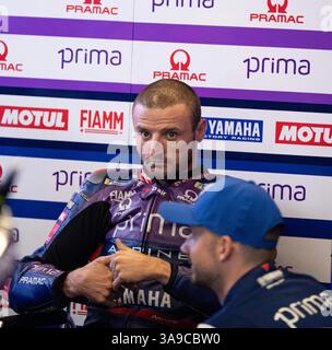 43 Miller Jack Prima Pramac Yamaha MotoGP YAMAHA during the MotoGP Warm ...
