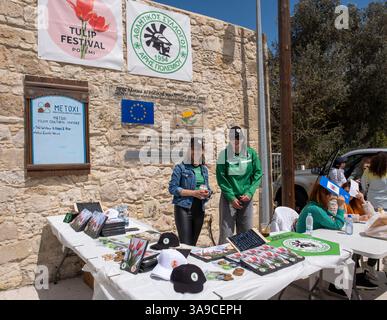 Polemi Tulip Festival, Cyprus Stock Photo - Alamy